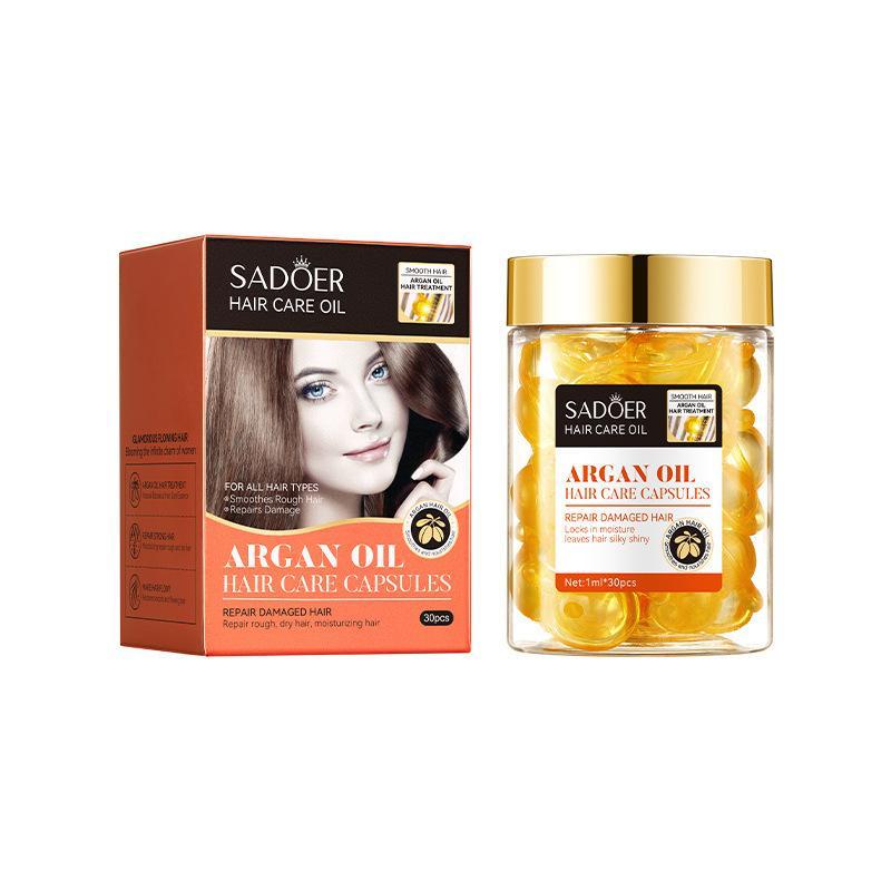SADOER Argan Oil Hair Care Capsules 30 Pcs – beautygirl-pk