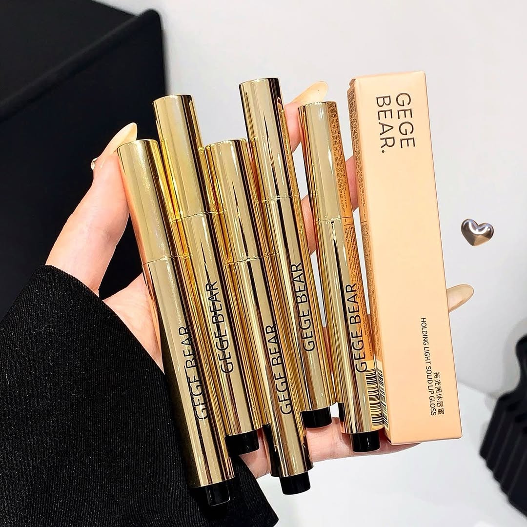 Gege Bear Push Button Lipstick 6Pcs Set – beautygirl-pk
