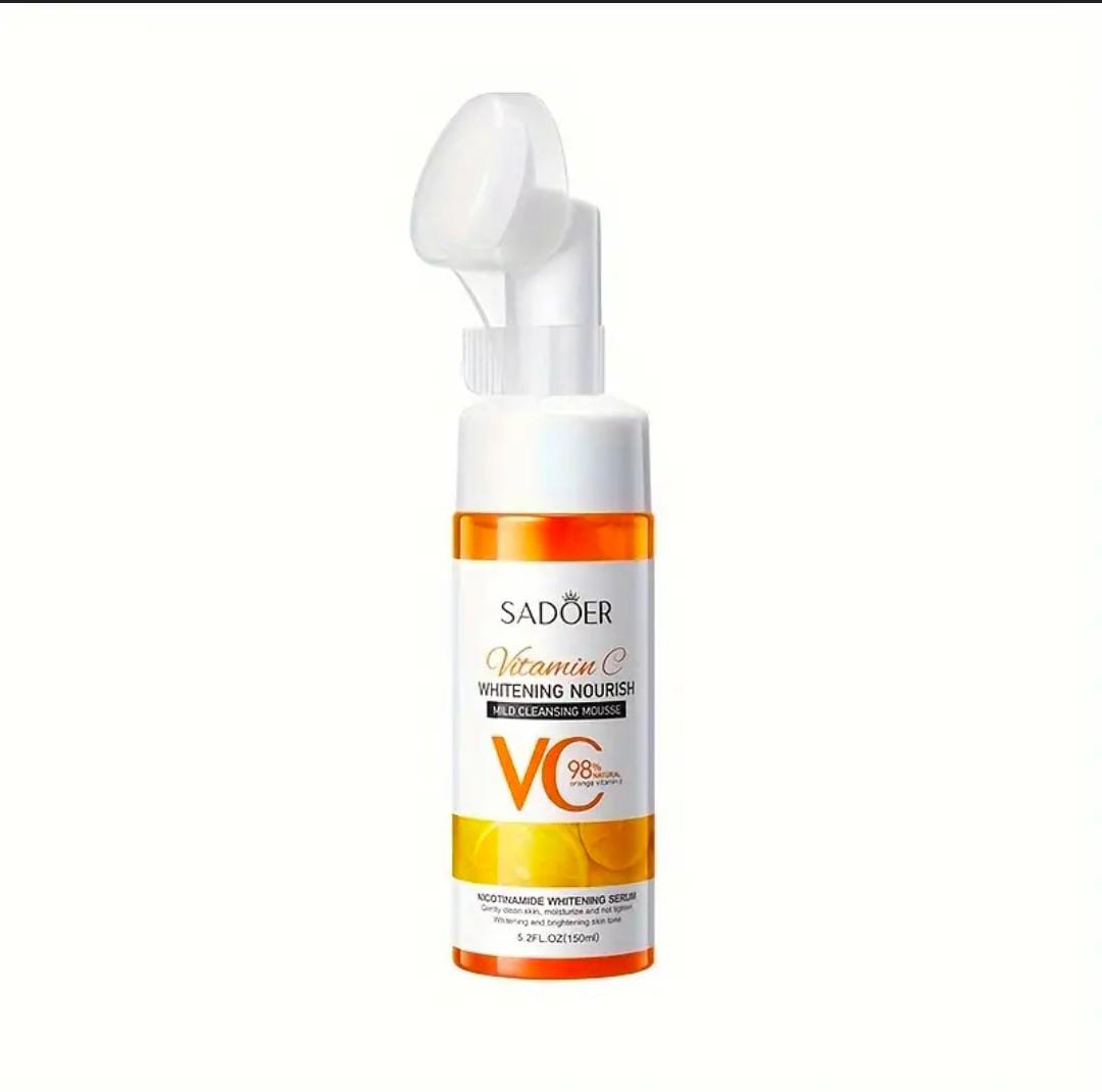 Sadoer Vitamin C Whitening Nourishing Mild Cleansing Mousse 150ml – beautygirl-pk