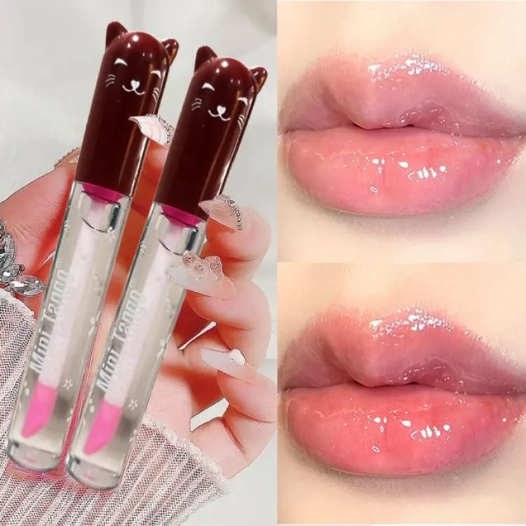 Mini Tango Lip Shine Glaze Transparent Lip Gloss – beautygirl-pk