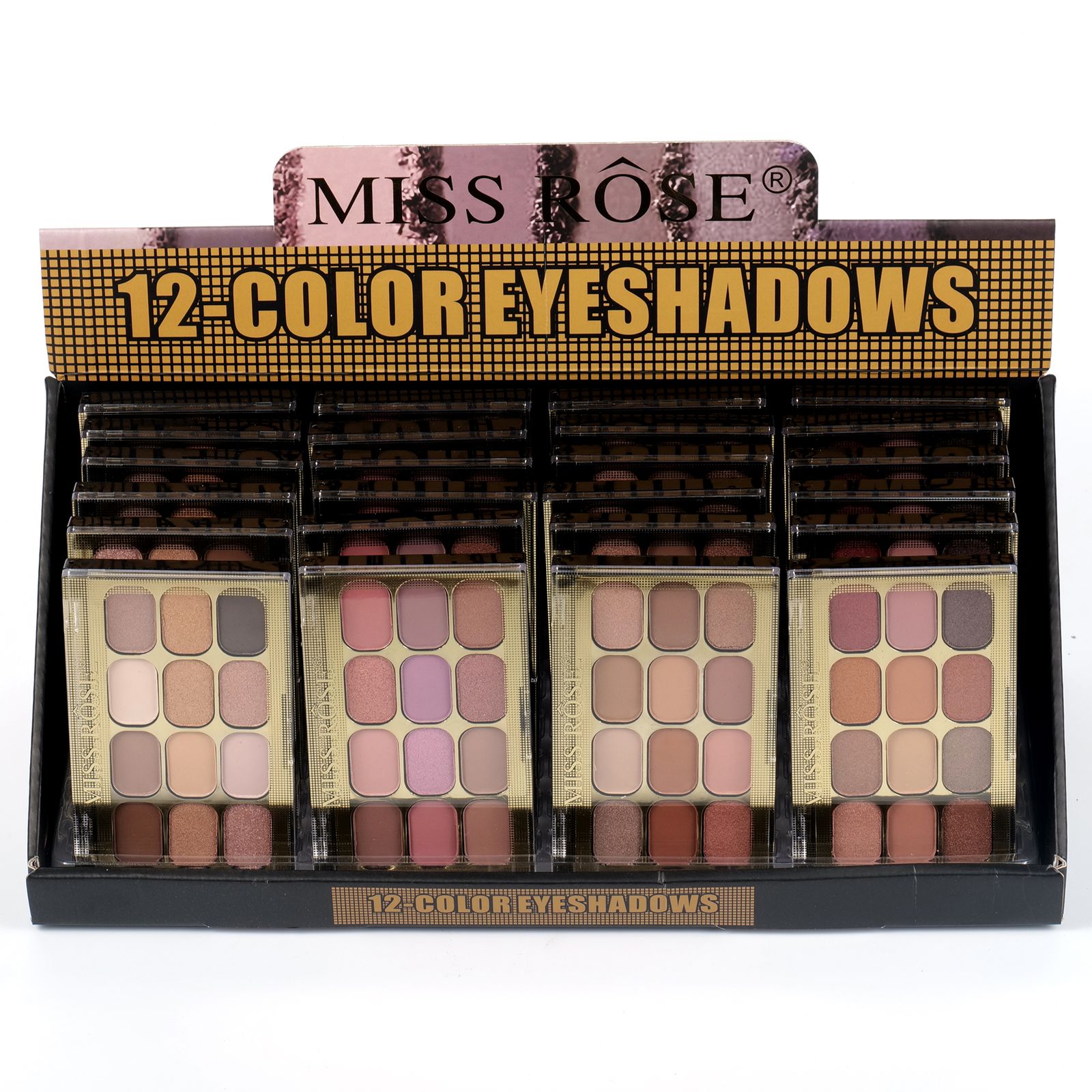 Miss Rose 12 Color Eyeshadow Palette – beautygirl-pk