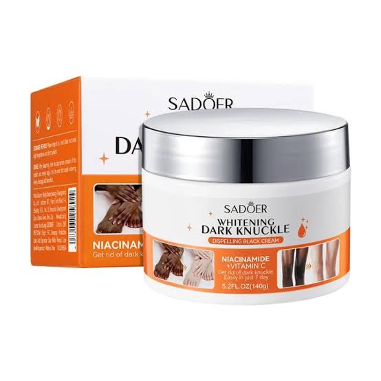 Sadoer Whitening Dark Knuckle Dispelling Black Cream 140g – beautygirl-pk