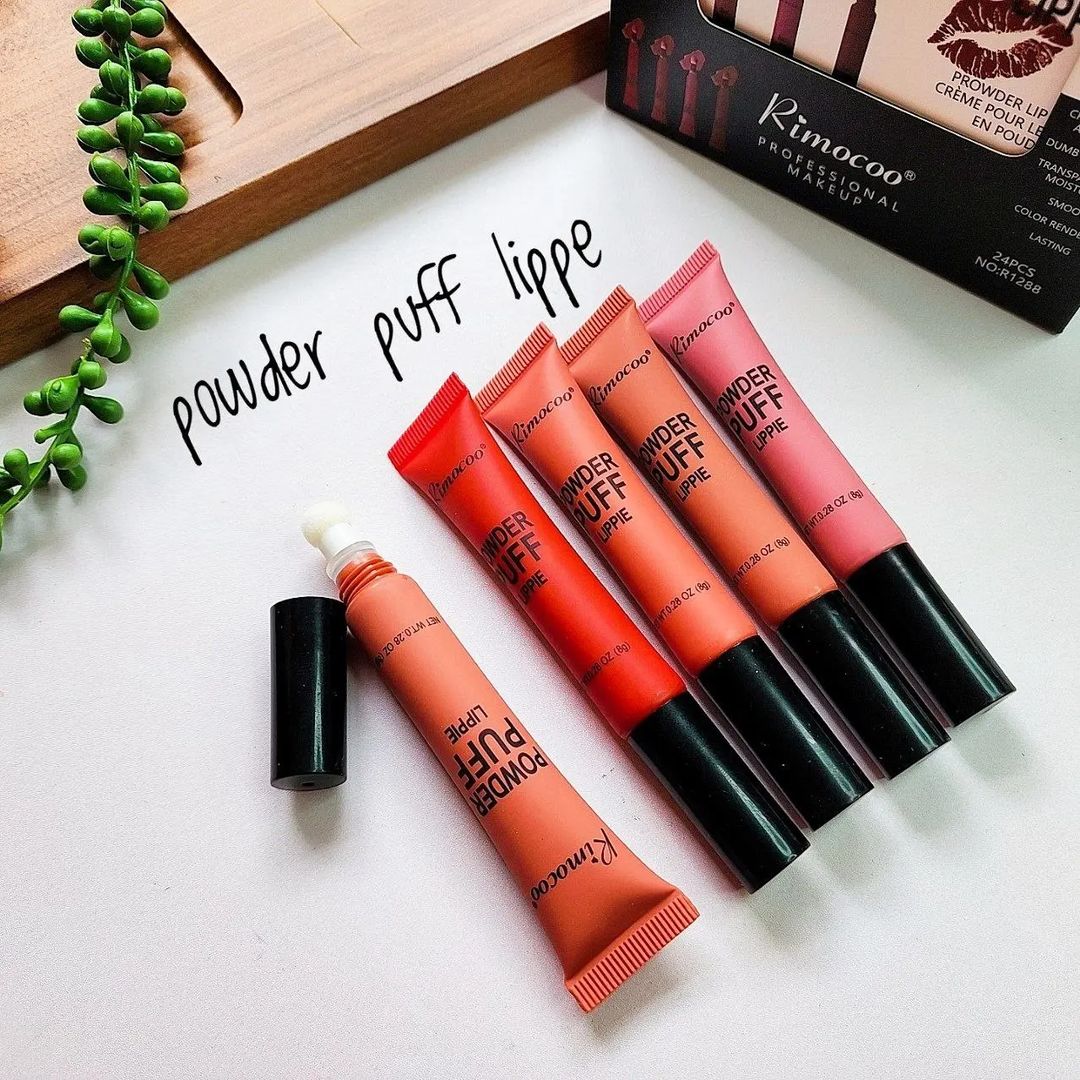 Rimocoo Powder Puff Lippie Liquid Blush And Padded Blush – beautygirl-pk