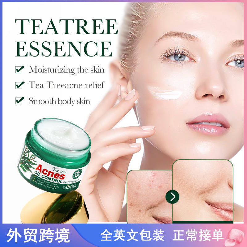 Sadoer Tea Tree Acnes Oil Control Face Cream – beautygirl-pk