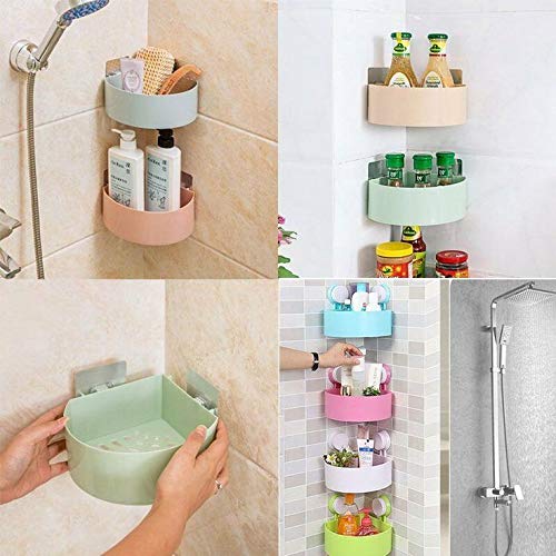 Wall Mounted Triangle Bathroom Rack – beautygirl-pk