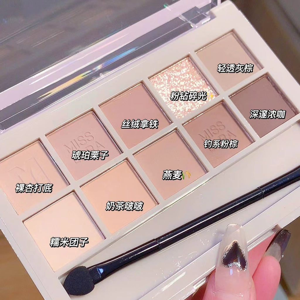 Miss Lara Pro Eye 10 Color Palette – beautygirl-pk