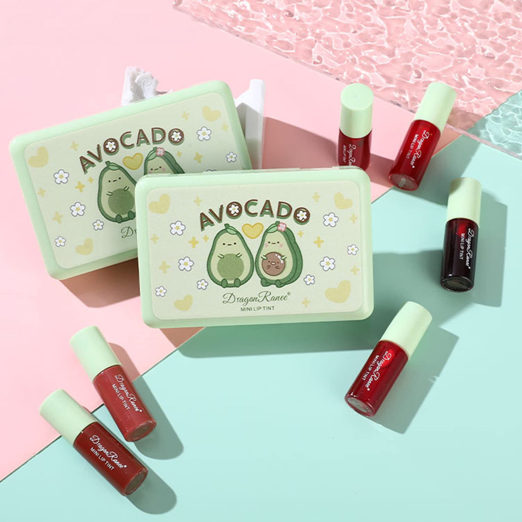 Dragon Ranee Avocado Mini Lip Tint 6Pcs Set – beautygirl-pk