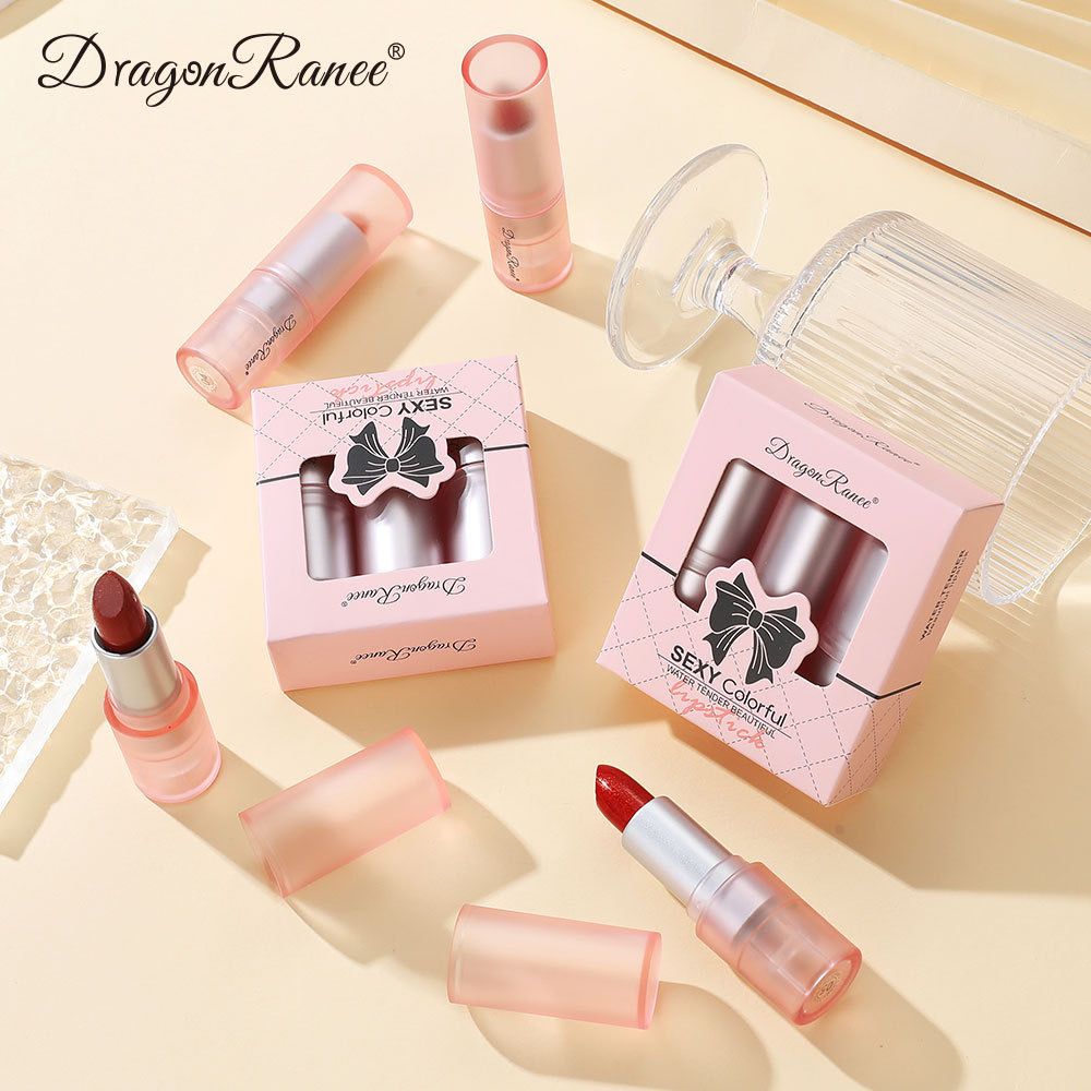 Dragon Ranee 3Pcs Sexy Colorful Lipstick Set – beautygirl-pk