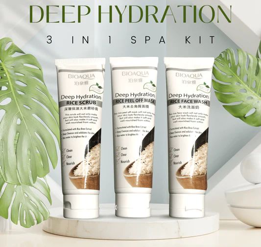 BIOAQUA Rice Kit 3in1 SPA Deep Cleaning Kit – beautygirl-pk