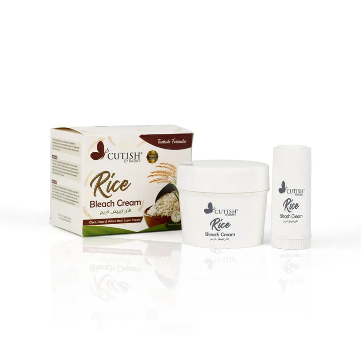 Cutish Rice Bleach Cream – beautygirl-pk