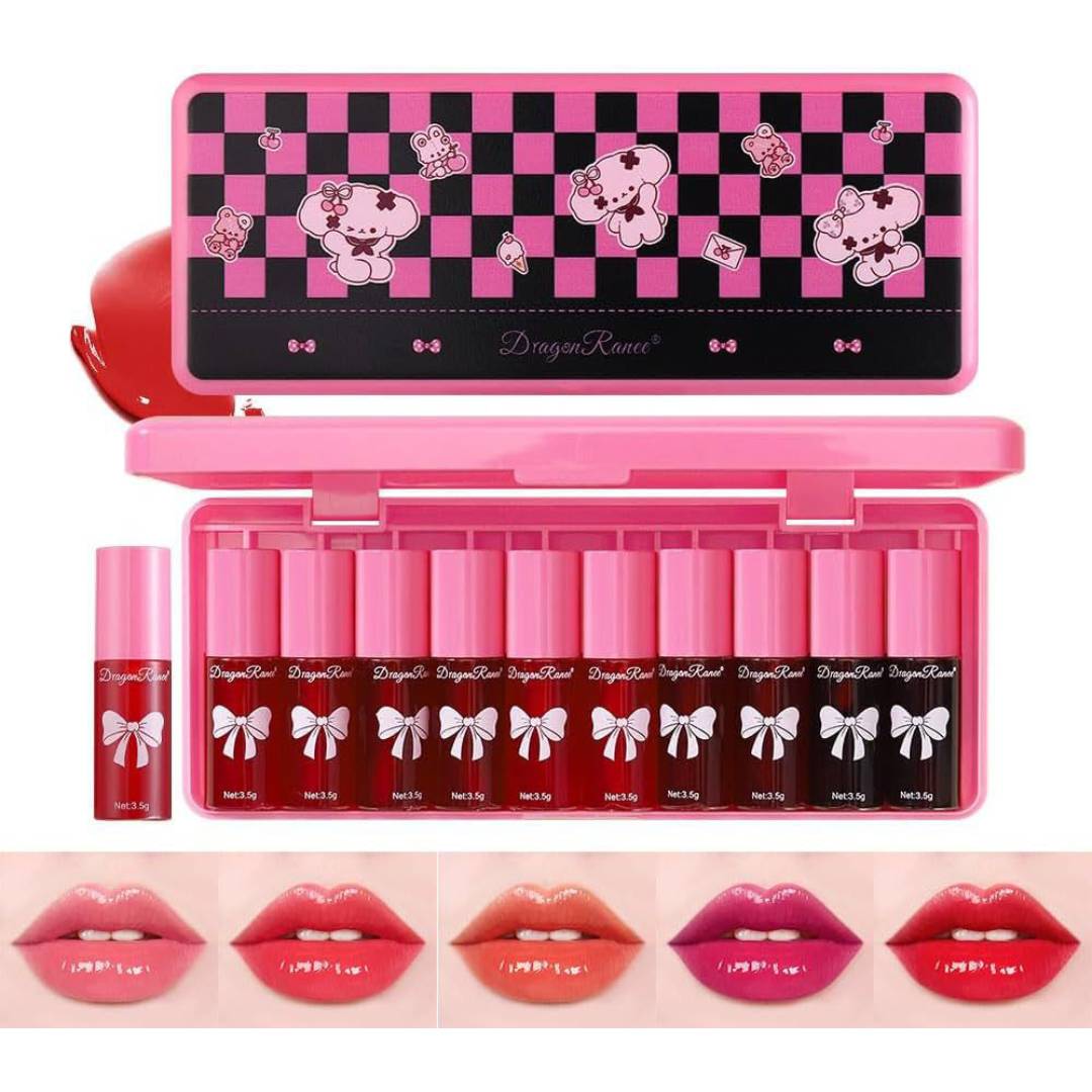 Dragon Ranee Kitty Lip Tint Pack of 10Pcs – beautygirl-pk