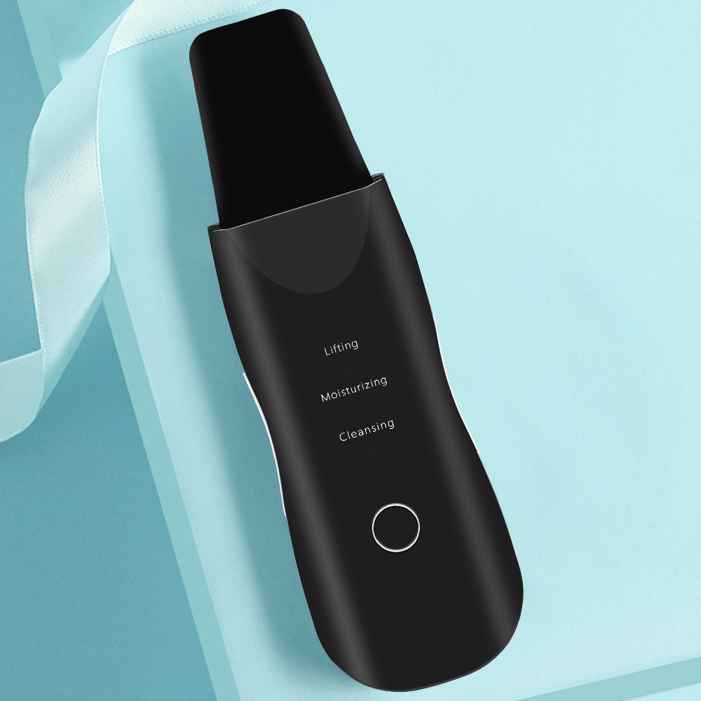 Rechargeable Ultrasonic Skin Scrubber Deep Face Cleaning Machine ...