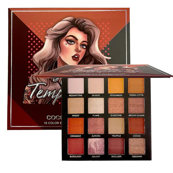 Coco Urban Star Temptation 16 Colors Eyeshadow Palette – beautygirl-pk