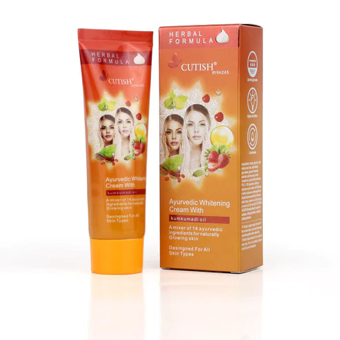 Cutish Ayurvedic Whitening Cream – beautygirl-pk