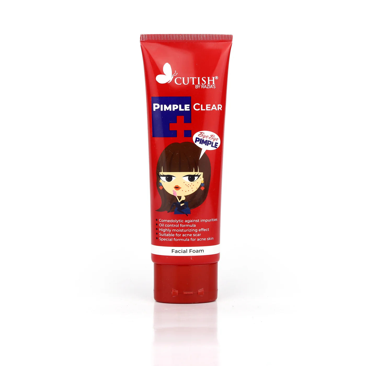 Cutish Pimple Clear Facial Foam Bye Bye Pimple – beautygirl-pk