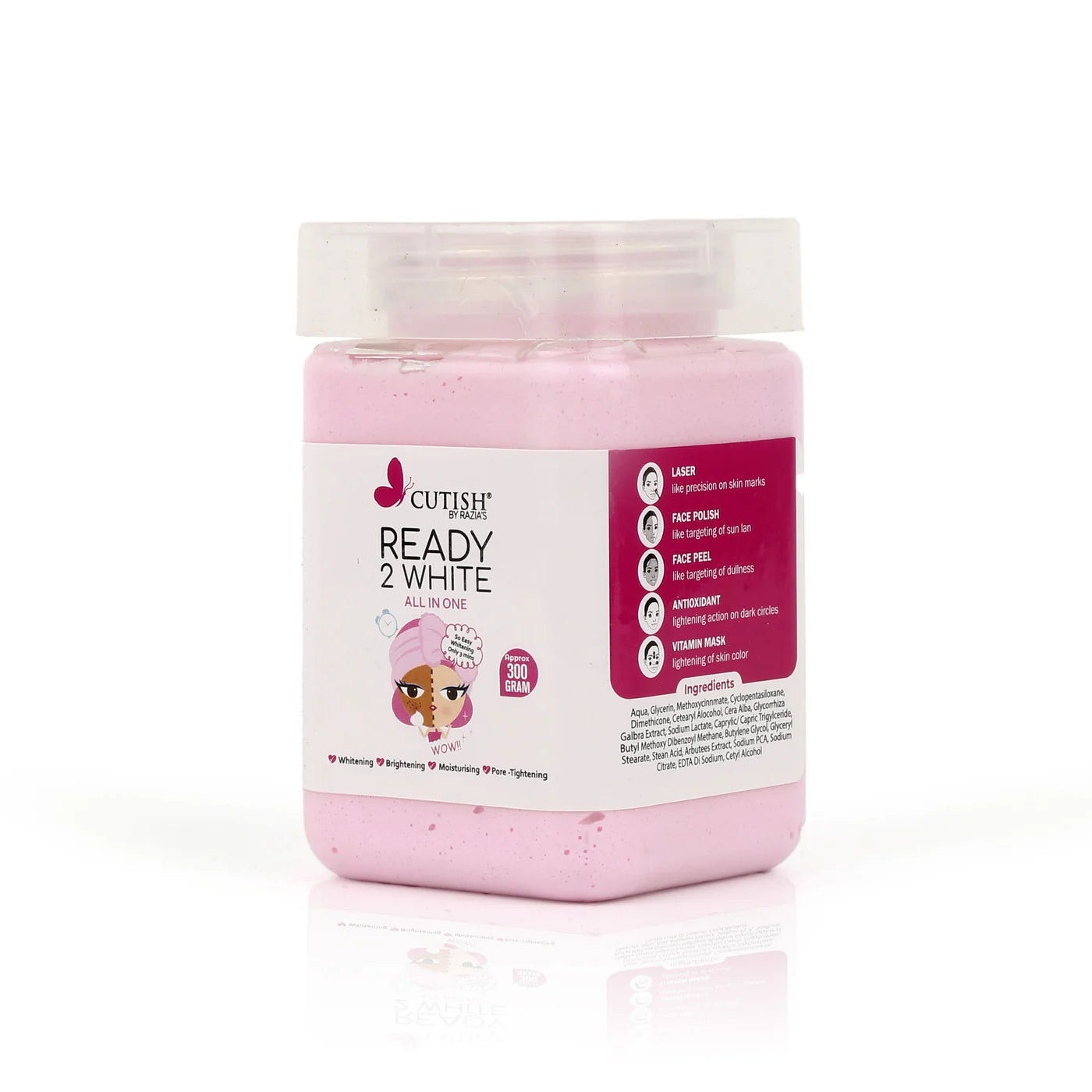 Cutish Ready 2 White All - in - One 300g – beautygirl-pk