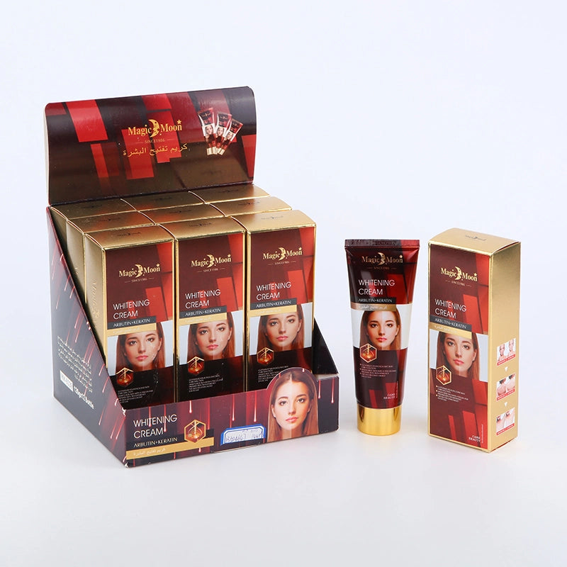 Magic Moon Whitening Cream Arbutin + Keratin – beautygirl-pk