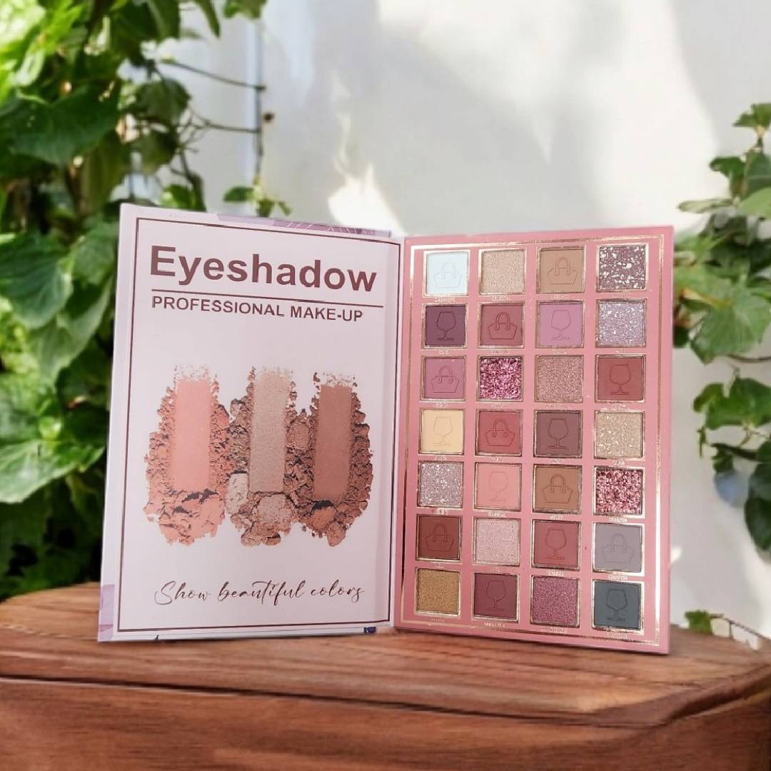 Mocallure 4 Fold 3in1 Eyeshadow Highlighter Blush Book Palette ...