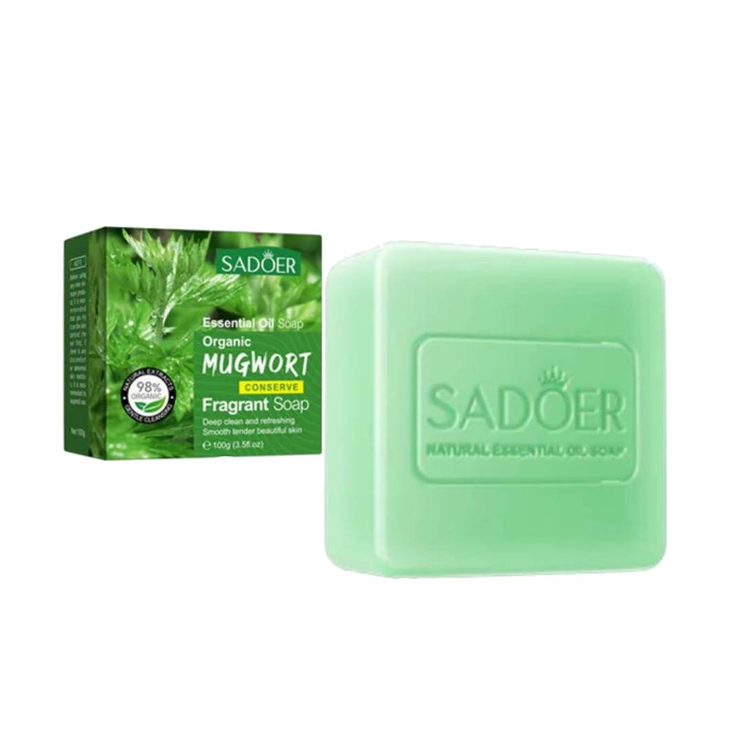 Sadoer Essential Oil Soap Organic Mugwort Conserve Fragrant Soap ...