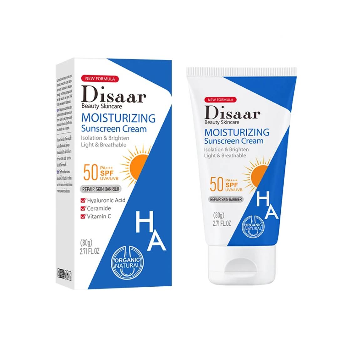 Disaar HA Moisturizing Sunscreen Cream SPF50 80g – beautygirl-pk