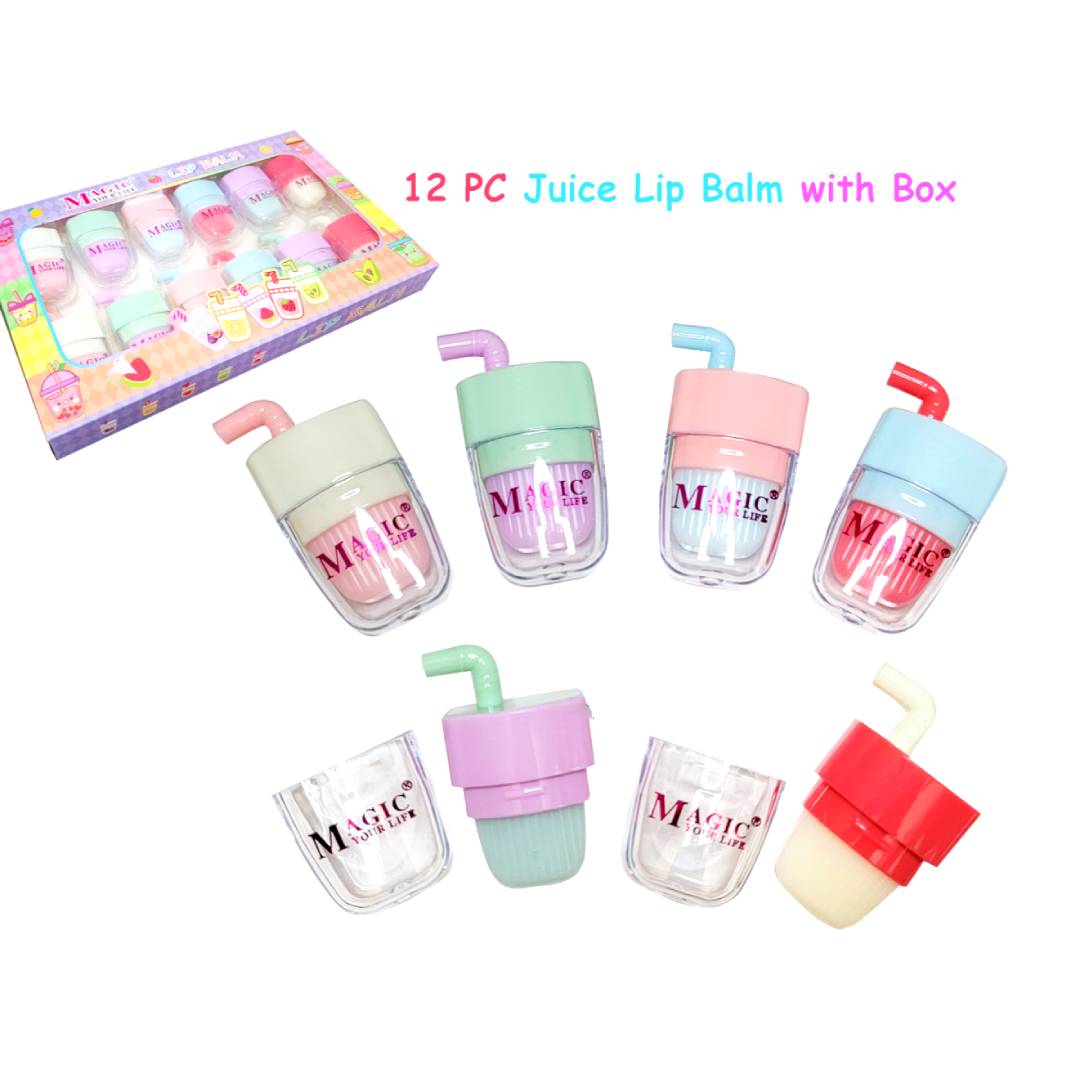 Magic 12 Pcs Lip Balm Set – beautygirl-pk