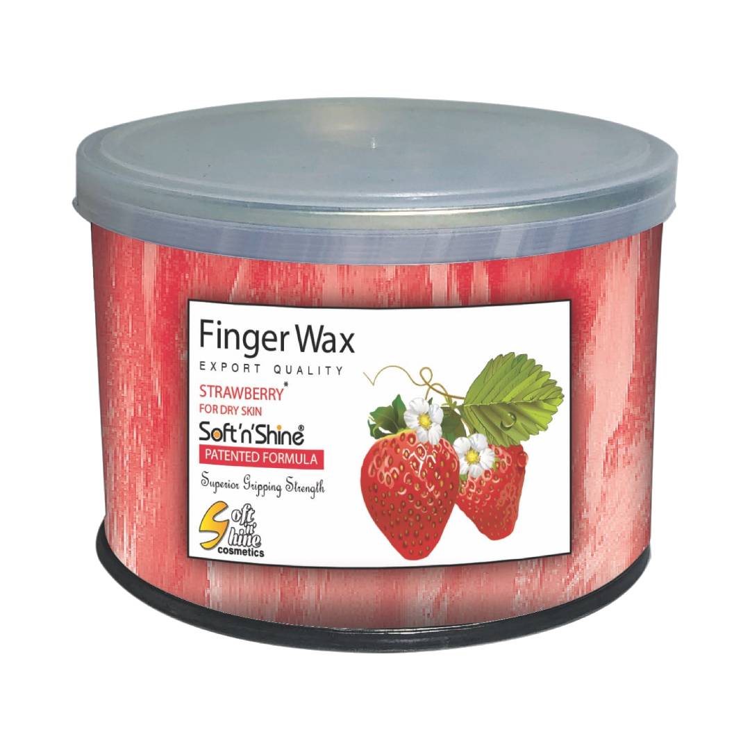 Soft n Shine Finger Wax Creamy Strawberry For Normal Skin Patented For ...