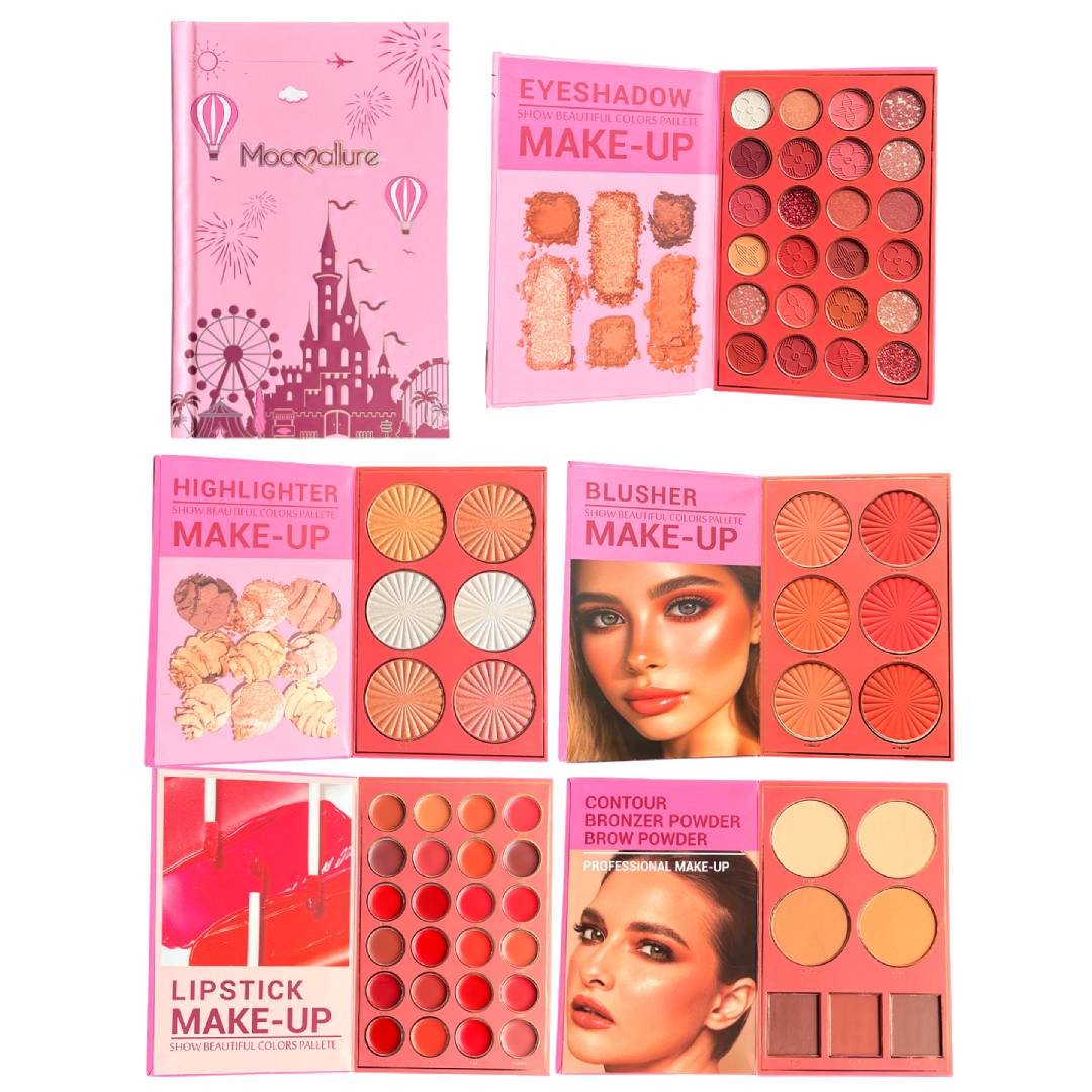 Mocallure Castle 5 Fold Eyeshadow Book Palette – beautygirl-pk