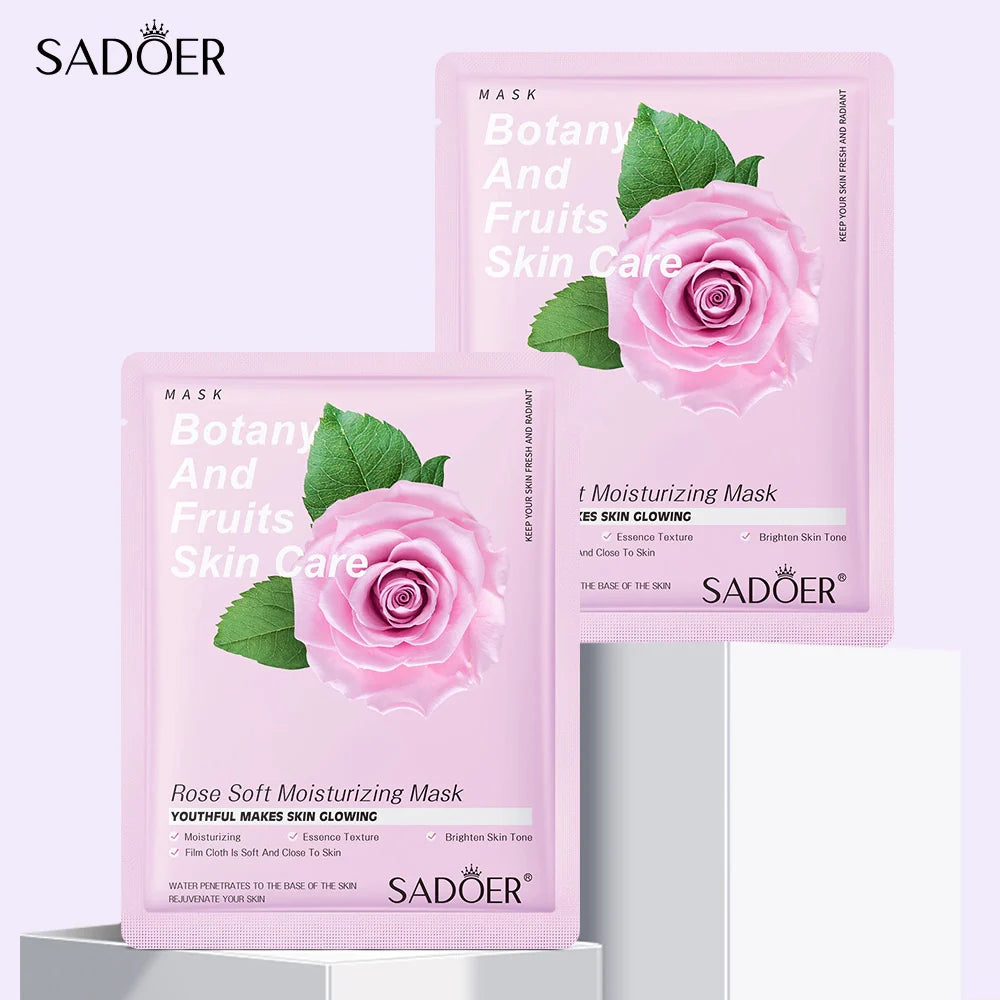 Sadoer Botany And Fruits Rose Moisturizing Face Sheet Mask – beautygirl-pk