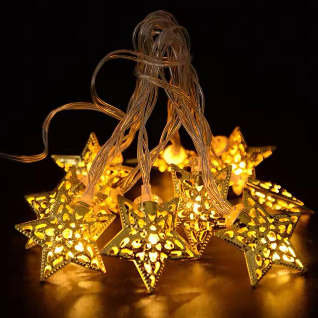Star Shaped Led Fairy String Lights 20 Bulb – beautygirl-pk