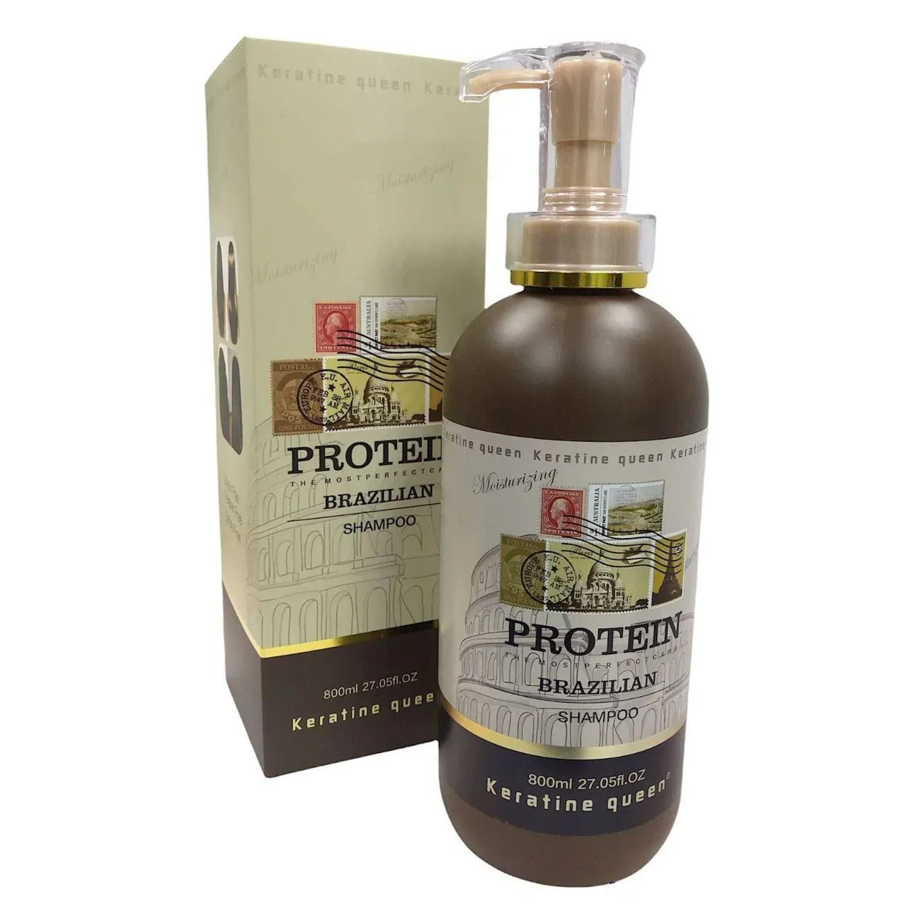 Keratine Queen Brazilian Protein Hair Shampoo – beautygirl-pk