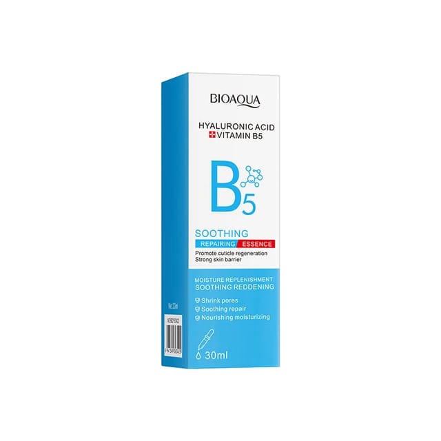 BIOAQUA VITAMIN B5 HYALURONIC ACID SOOTHING REPAIRING DAMAGED SKIN ESS ...