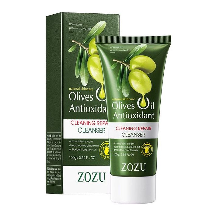 Zozu Olive Oil Antioxidant Cleaning Repair Cleanser 100g – beautygirl-pk