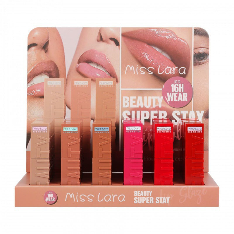 Miss Lara 6Pcs Beauty Super Stay Matte Lip Gloss Set – beautygirl-pk