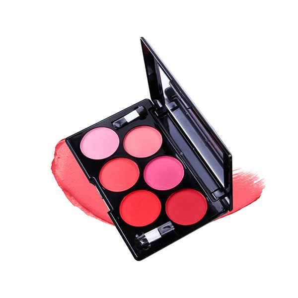 Romantic Color 6 Color Soft & Mild Blush Kit – beautygirl-pk