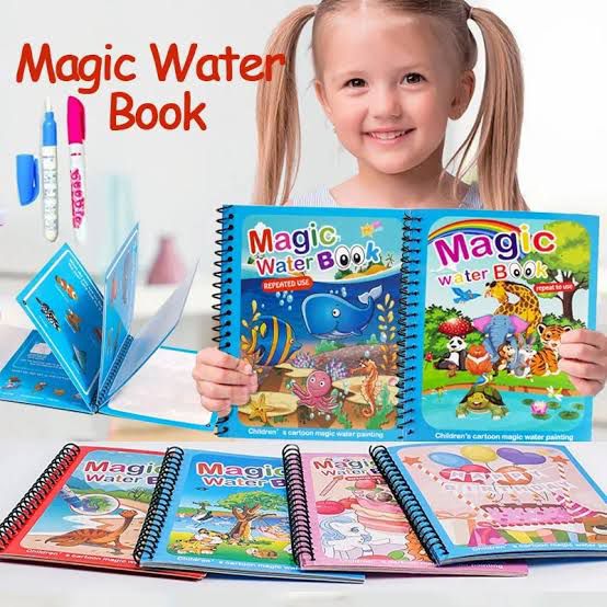 8 Pages Invisible Ink Magic Book With Pen – beautygirl-pk