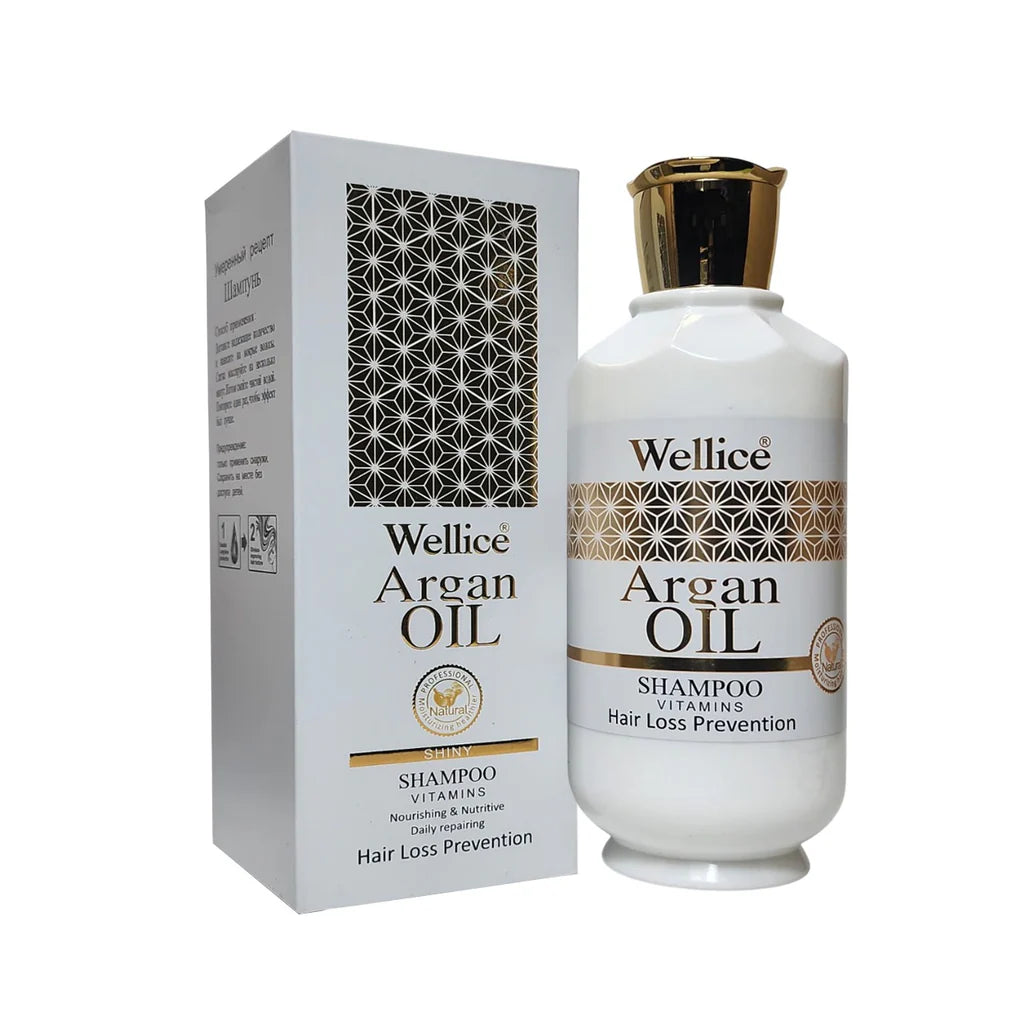 Wellice Premium Edition Argan Oil Spa Vitamins Shampoo – beautygirl-pk