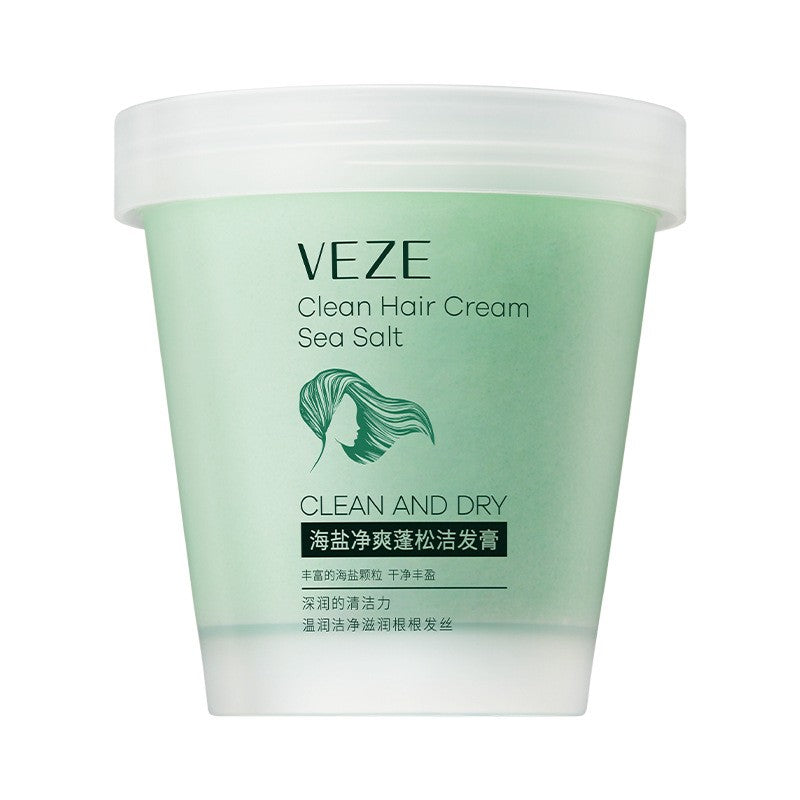 VEZE Sea Salt Clean Hair Cream Clean Fluffy Hair Refreshing Hair Roots ...