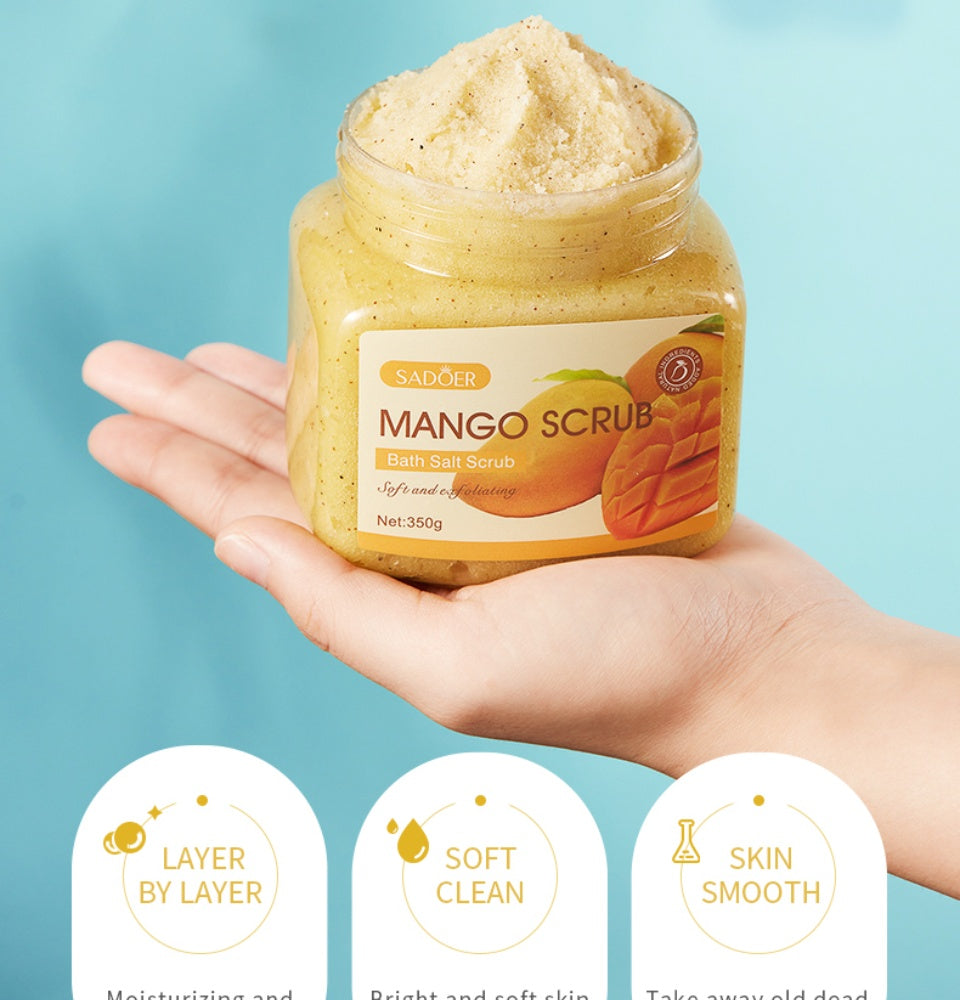 SADOER MANGO BATH SALT SCRUB 350g – beautygirl-pk