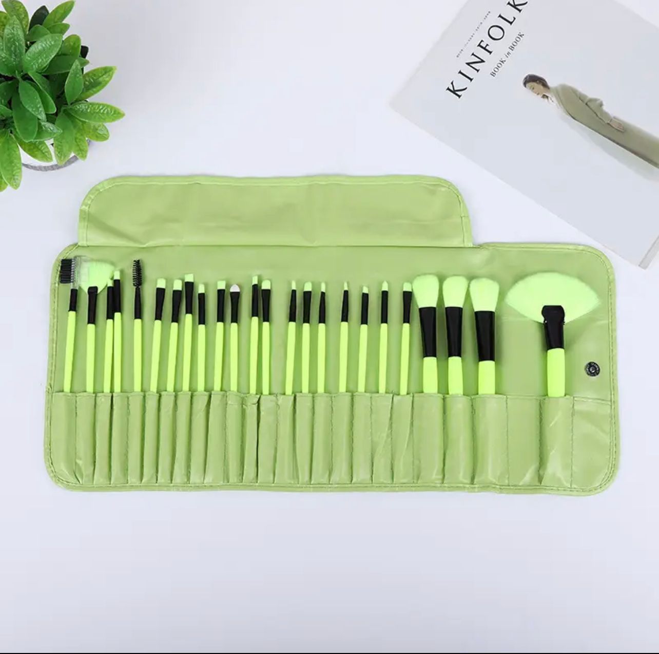 Neon Color 24Pcs Brush Set – beautygirl-pk