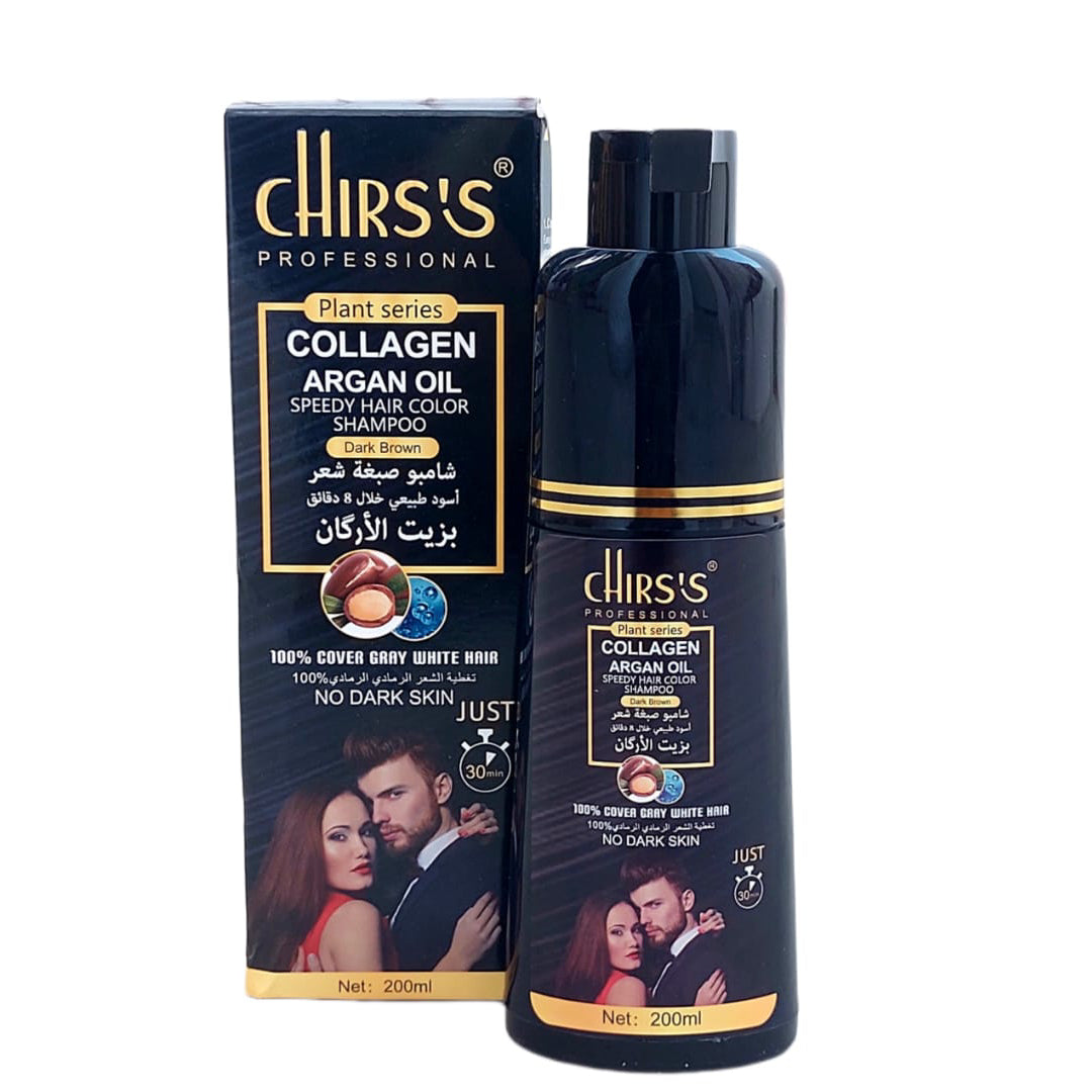 CHIRS'S Professional Plant Series Collagen Argan Oil Speedy Hair Color ...