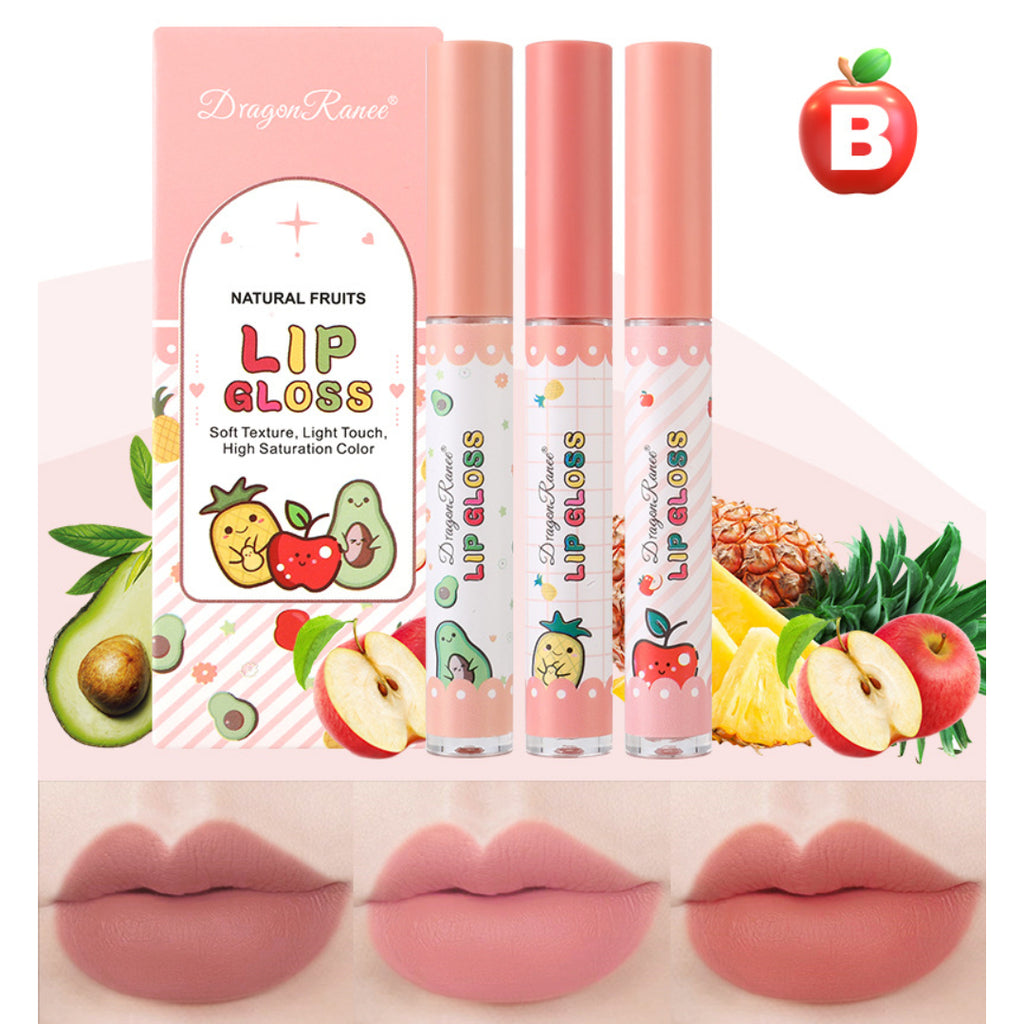 Dragon Ranee Fruit Lip Gloss Moisturizing Matte Lipstick – beautygirl-pk