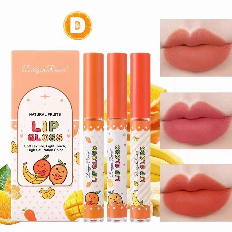 Dragon Ranee Fruit Lip Gloss Moisturizing Matte Lipstick – beautygirl-pk