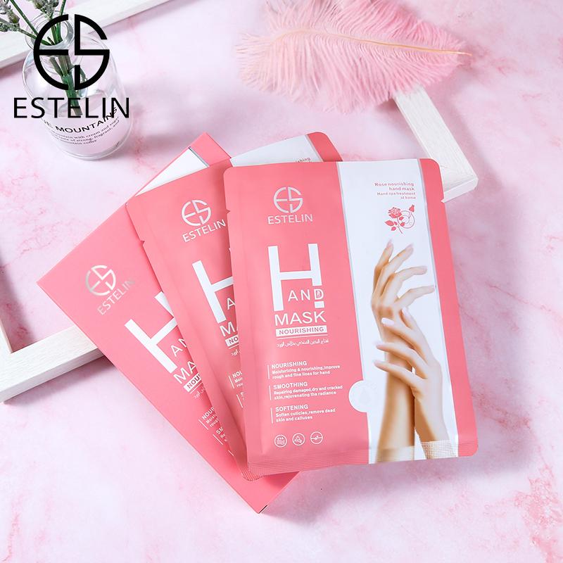 ESTELIN Rose Nourishing Hand Mask Moisturizing Spa For Hands - 2 Pairs ...