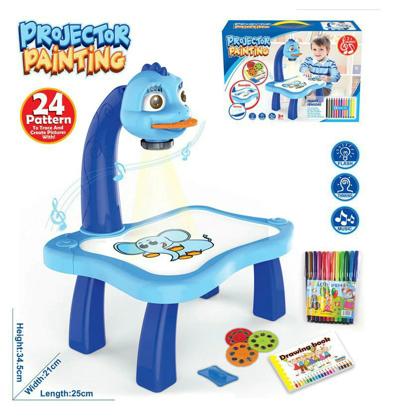 Children Led Projector Art Drawing Table – beautygirl-pk